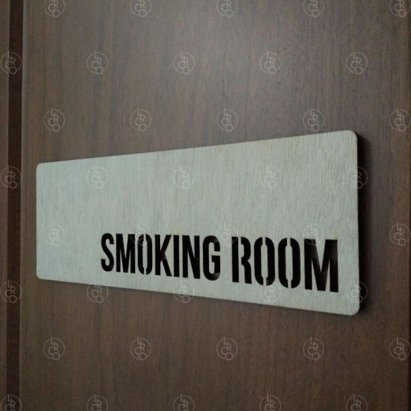 Jual Wooden Door Sign Label Papan Pintu Kayu Nama Ruang - Storage Di ...