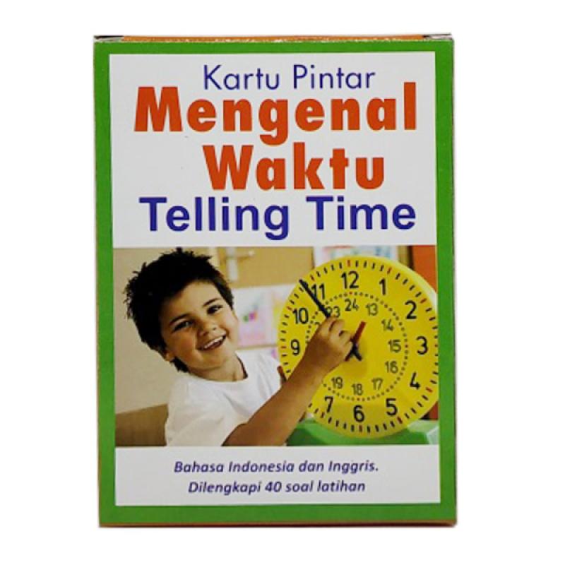 Jual Visi Victory Flashcard Kartu Pintar Mengenal Waktu Telling Time ...
