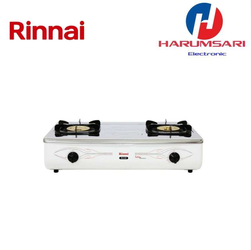 Promo RINNAI Kompor Gas Dua (2) Tungku Stainless Api Besar Kuningan ...
