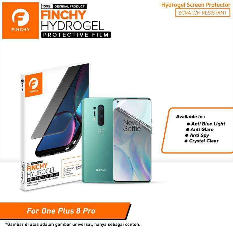 Promo Finchy Anti Gores Oneplus 8 Pro Hydrogel Premium Screen Protector ...