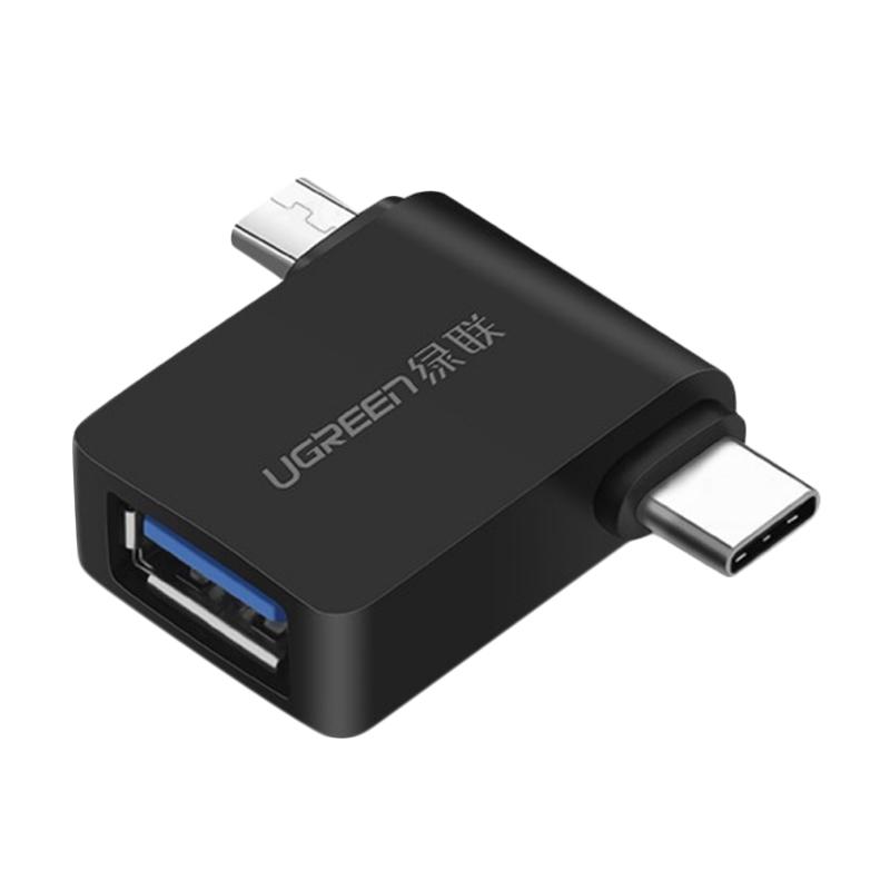 Jual Ugreen 2in1 USB 3.0 OTG Adapter Konverter di Seller Arsyad_store ...