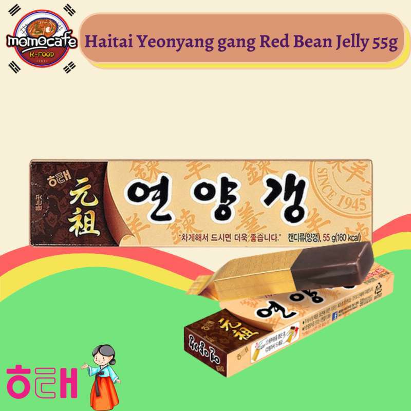 Jual Haitai Yeon Yanggaeng 55gr - Nougat Red Bean Sweet Jelly Made In ...