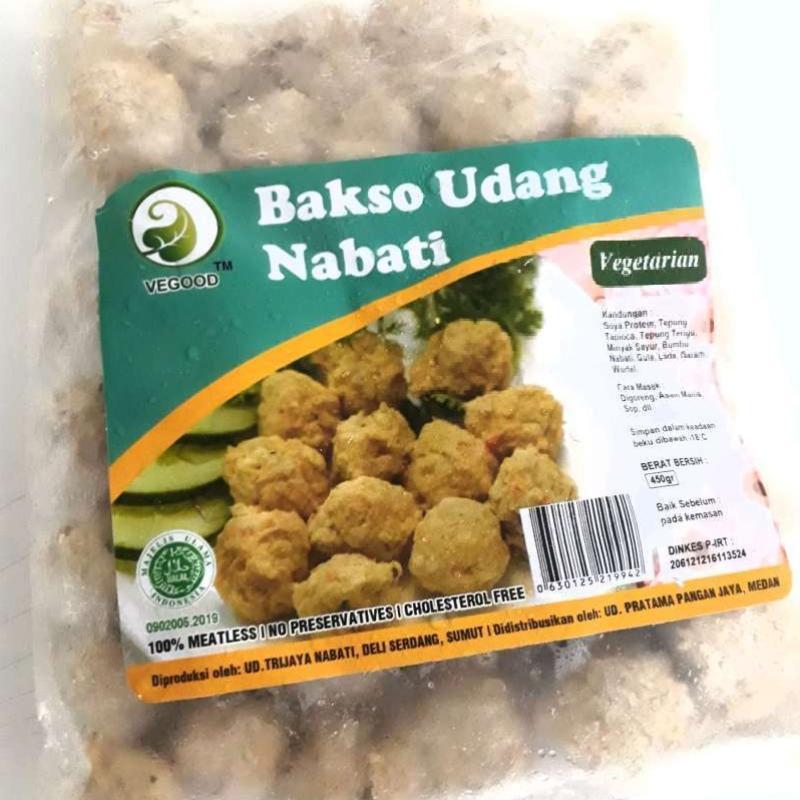 Jual VEGOOD Bakso udang Vegetarian 450gr Shrimp Ball Baso Udang Vegan ...