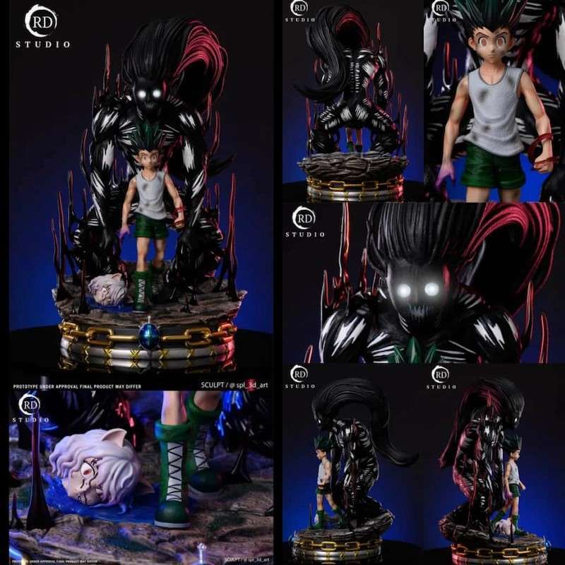 Jual RD Studio Hunter x Hunter Gon Freecss statue resin-PRE ORDER di ...