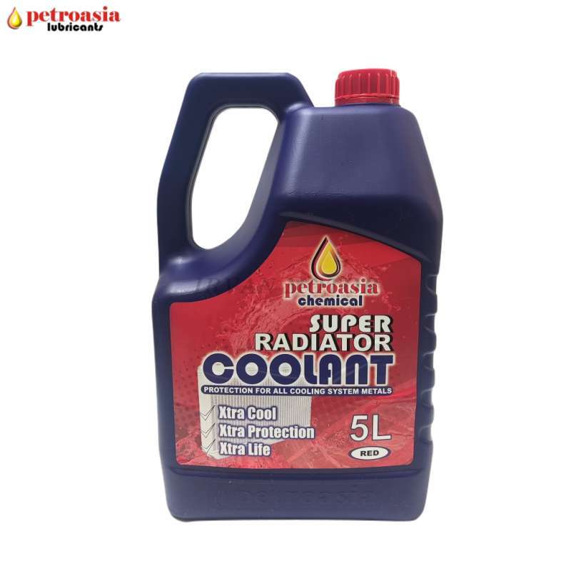 Jual Air Coolant /air radiator/cairan radiator 5 Liter merah di Seller ...