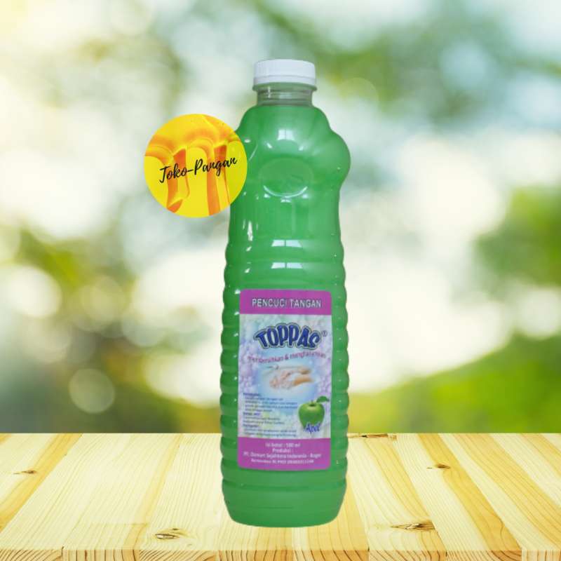 Jual Hand Soap / Sabun Cuci Tangan Toppas 500ml - Apple di Seller Toko ...