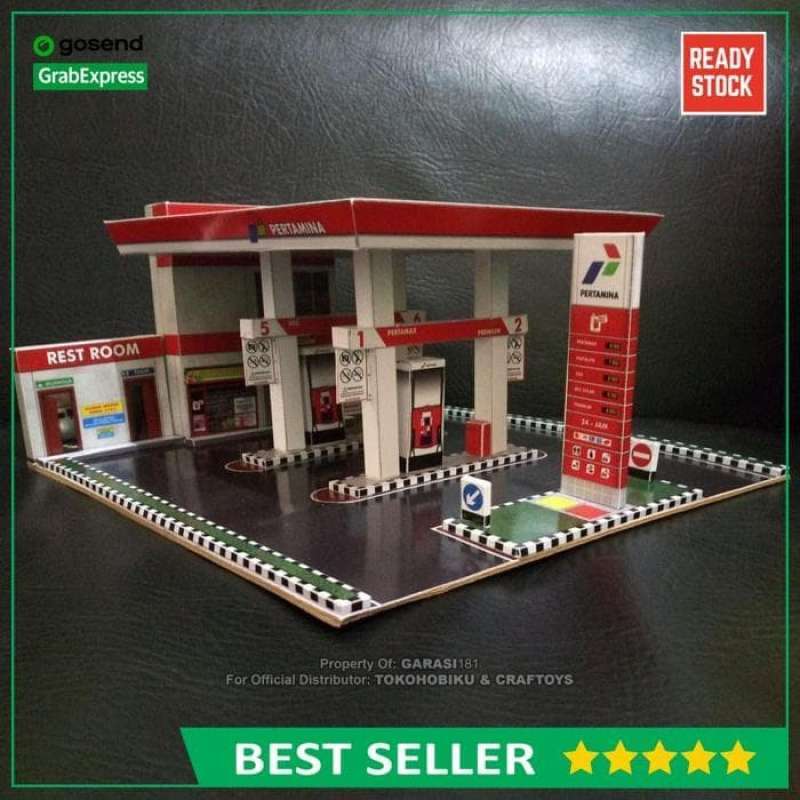 Promo Diorama Diecast Skala 64 - Miniatur Spbu Pertamina Diskon 9% di ...