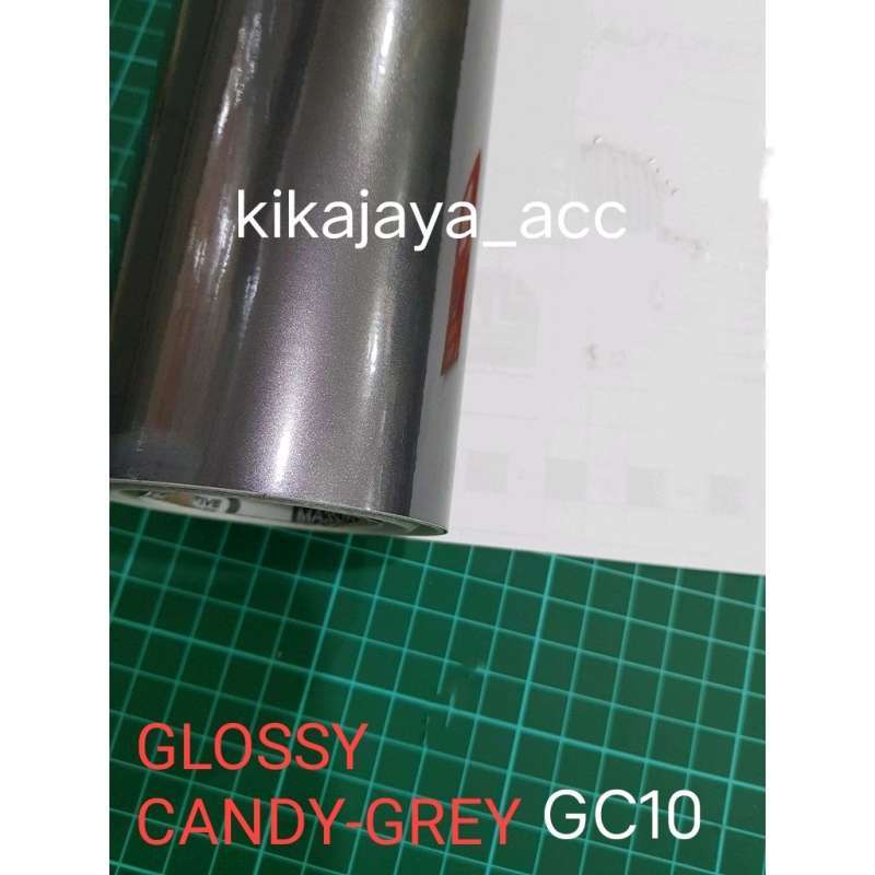 Jual SKOTLET MOTOR MOBIL GREY GLOSSY CANDY ukuran 1m x 50cm SKOTLET ABU ...