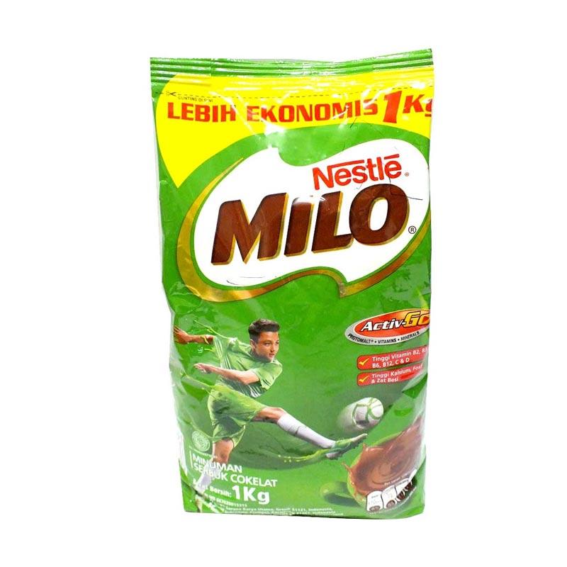 Jual MILO Actigen-E Pack Choco Drink Minuman Coklat [1 Kg] di Seller ...
