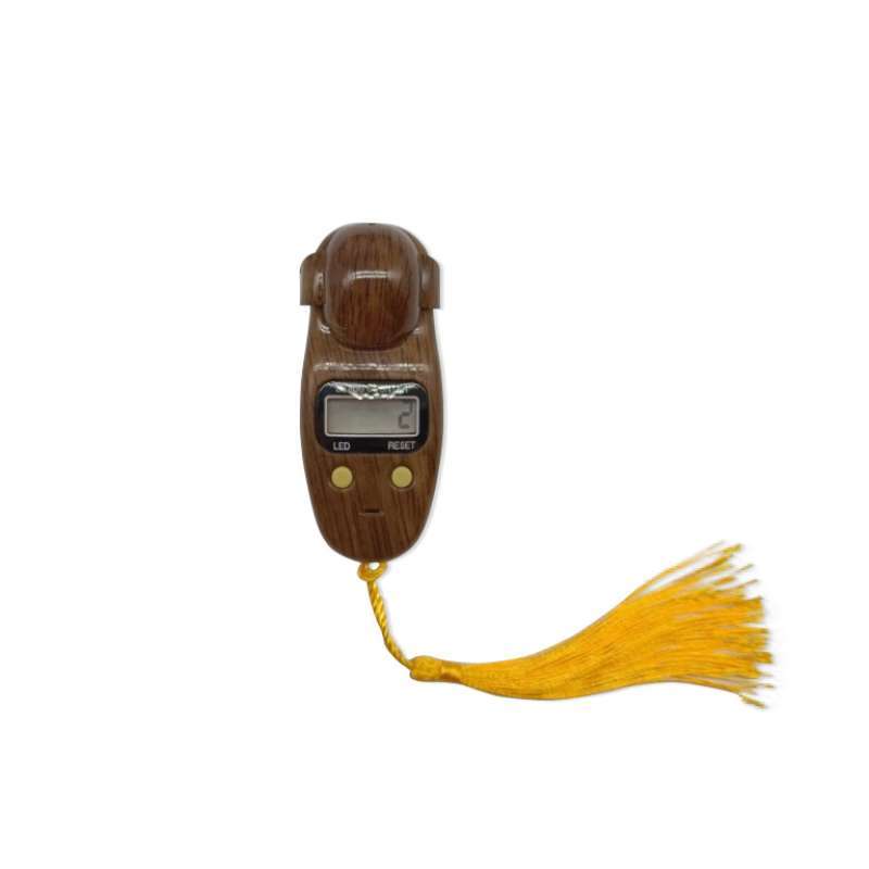 Promo OEM SK-C383 Tasbih Digital Kayu / Tasbih Digital Premium Mini Tally Counter / Alat Hitung ...