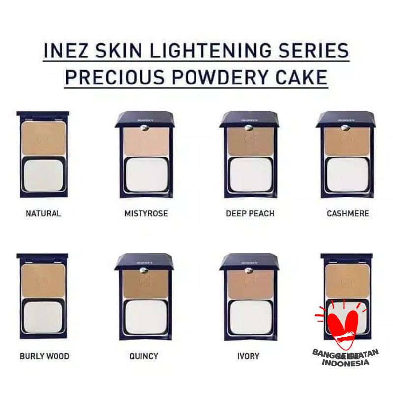 Jual Inez Precious Powdery Cake ( Refill With Puff ) | Bedak Padat ...