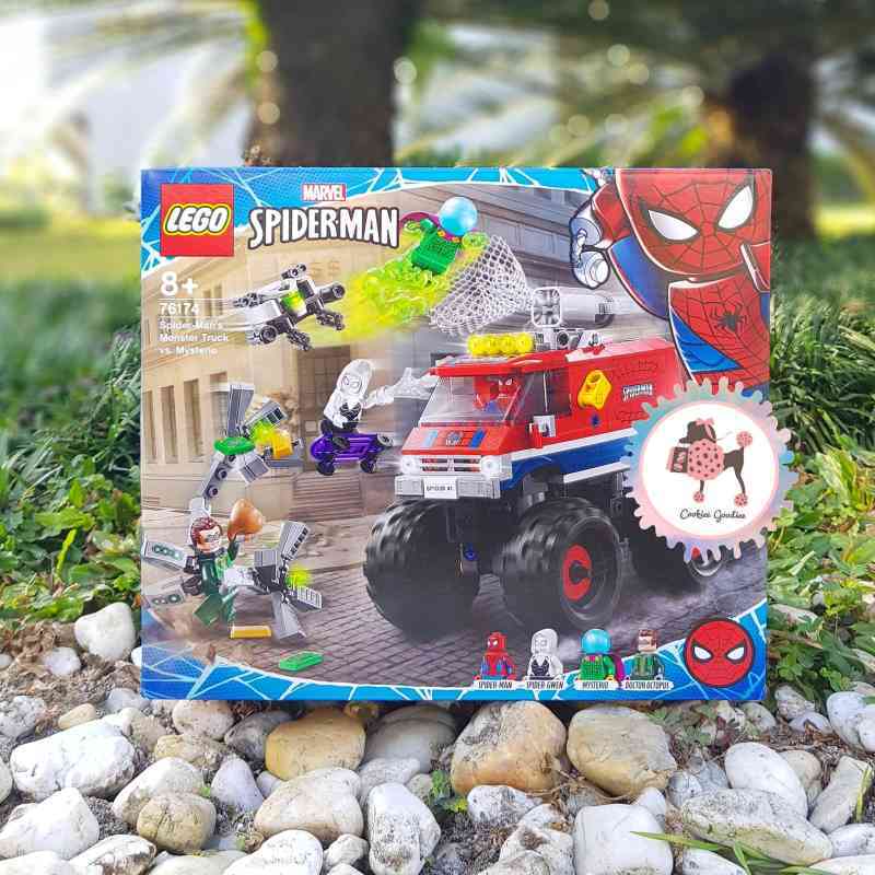 Jual LEGO Marvel 76174 Spiderman Monster Truck vs Mysterio di Seller ...