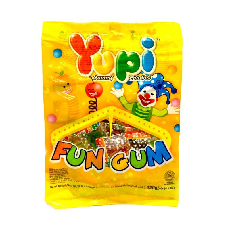 Jual YUPI Fun Gum Jelly Permen [120 g] di Seller Satu Sama Hertasning ...