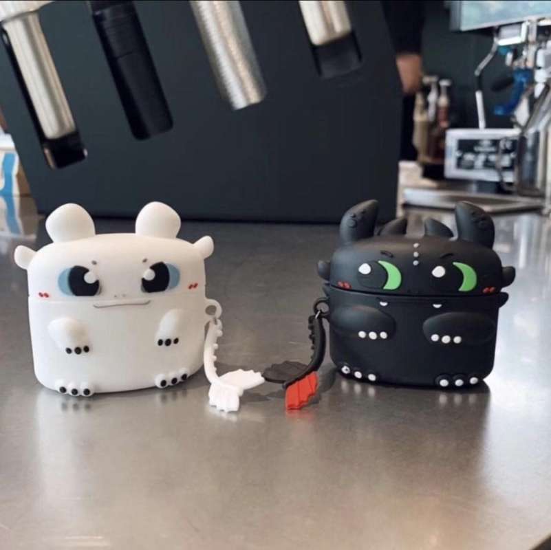 Jual Apple AirPods Gen 1 2 Pro Tws Inpods Soft Case Casing Toothless ...