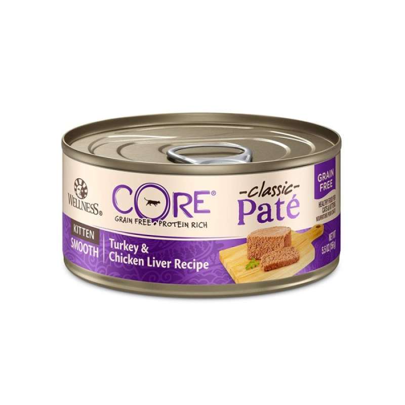 Jual 2 Pack Wellness Core Pate Chicken, Turkey Chicken Liver Kitten Can ...