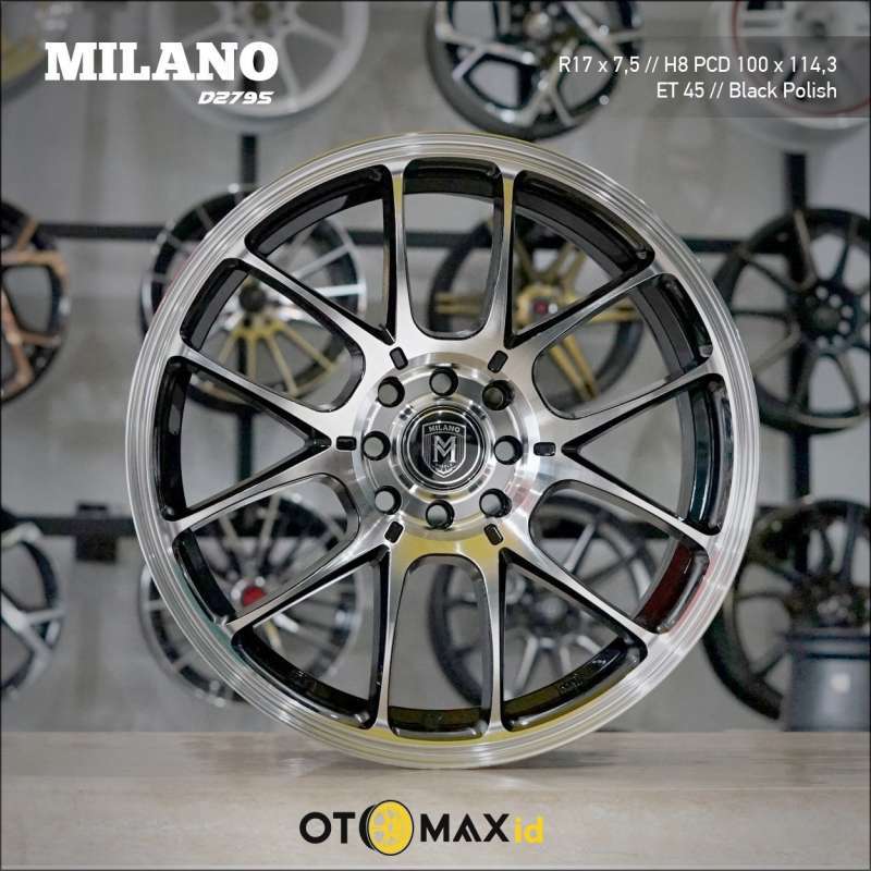 Velg Mobil Milano 🔥 Original & Harga Terbaru Maret 2025