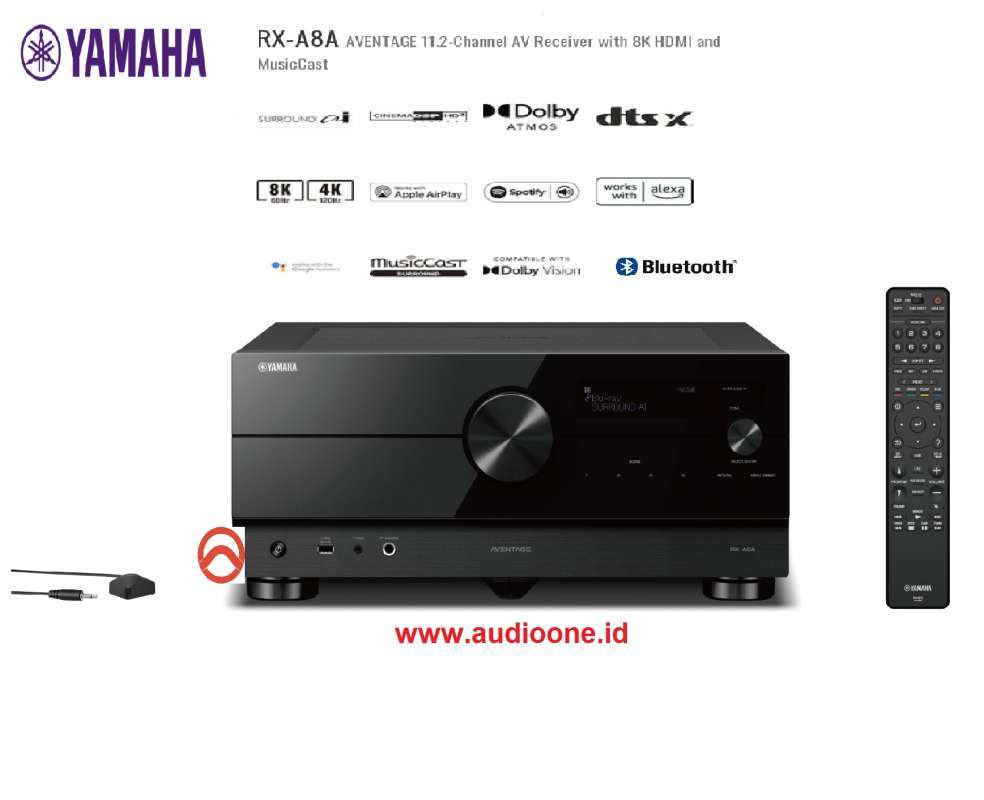 Jual RX-A8A AVENTAGE 11.2-Channel AV Receiver with 8K HDMI and MusicCast di Seller Audio One ...