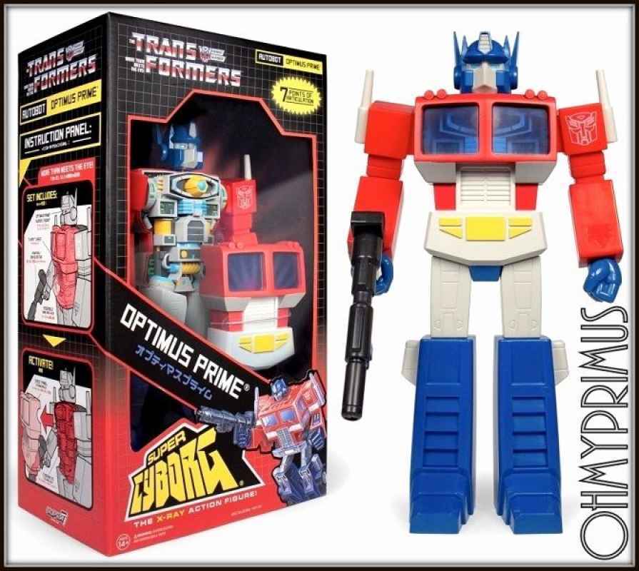 Jual [IN STOCK] Super7 Super Cyborg - Transformers G1 - Optimus Prime ...