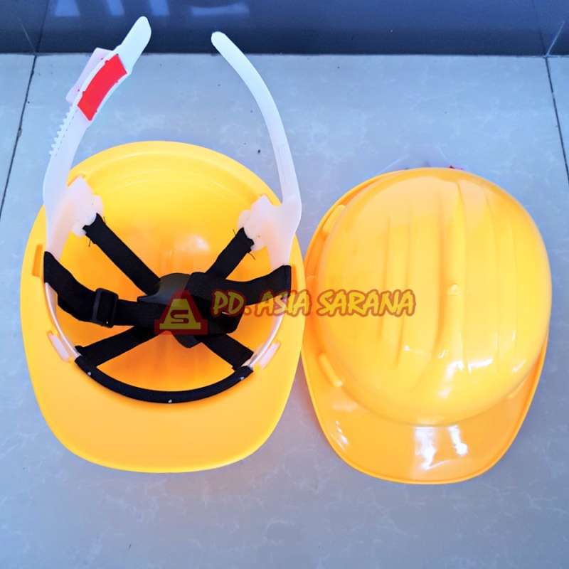 Jual Safety Helmet Full Set Pilih Warna / Helm Proyek / Helem Bangunan ...