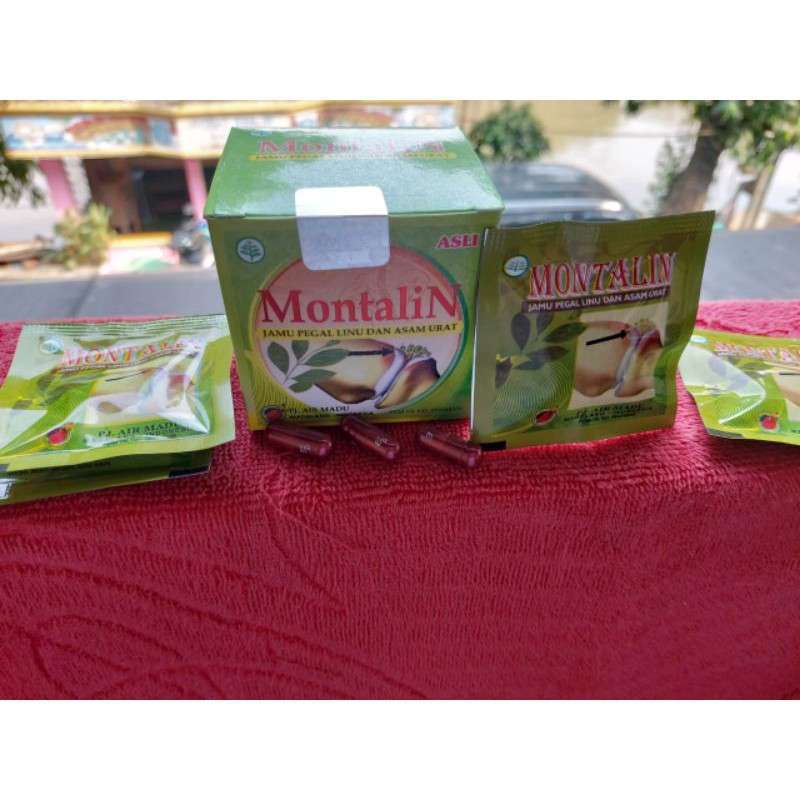 Jual Montalin 100% Original jamu Asam Urat Berkhasiat di Seller Hik ...