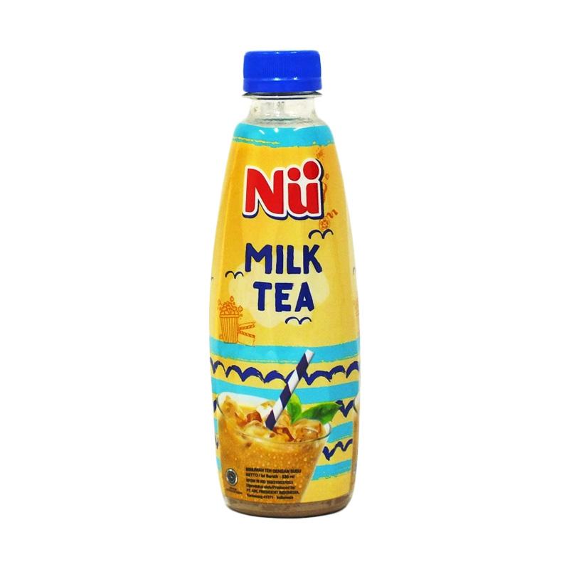Jual Nu Green Teh+susu Milk Tea Minuman [330 Ml/ Botol] Di Seller Cilla ...