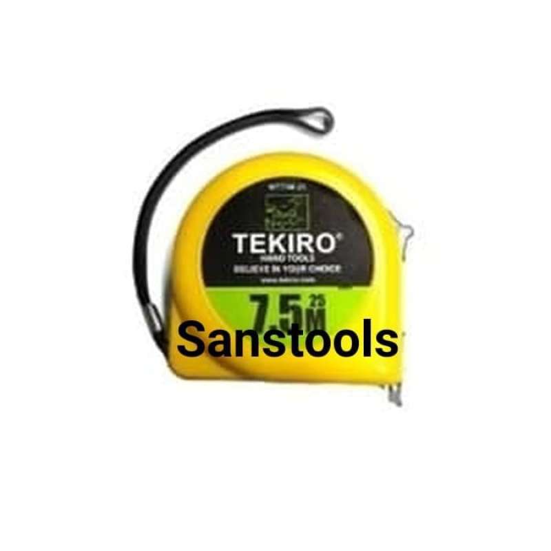 Jual Alat Meteran tukang tarik Tekiro 75m 75 M meter measuring tape ...