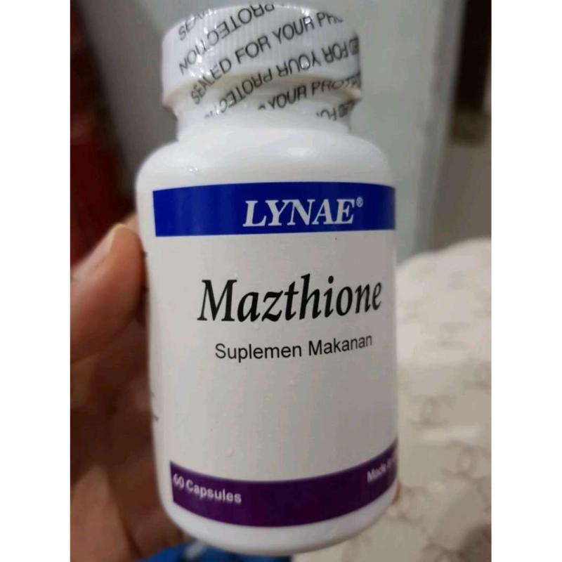 Jual LYNAE MAZTHIONE Asli 100% Original Obat Pemutih Kulit Badan 60 Kapsul di Seller ...