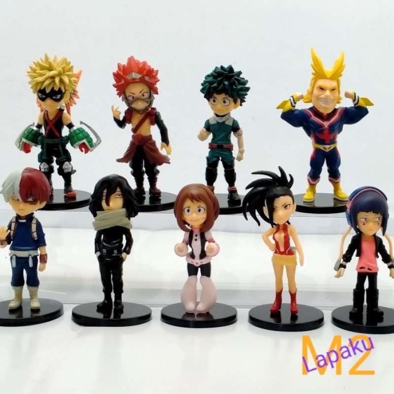 Jual ACTION FIGURE ANIME CARTOON MY HERO BOKU NO HERO ACADEMIA SET OF ...