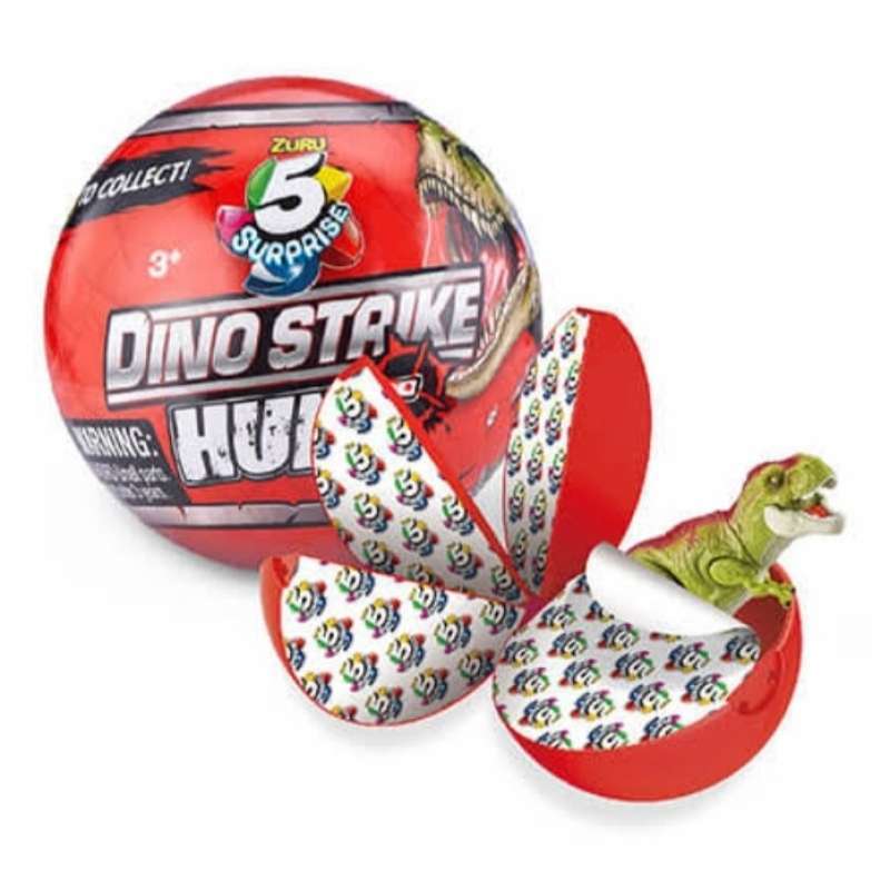 Jual Zuru 5 Surprise Dino Strike Hunt Seri 3 Action Figure Di Seller ...