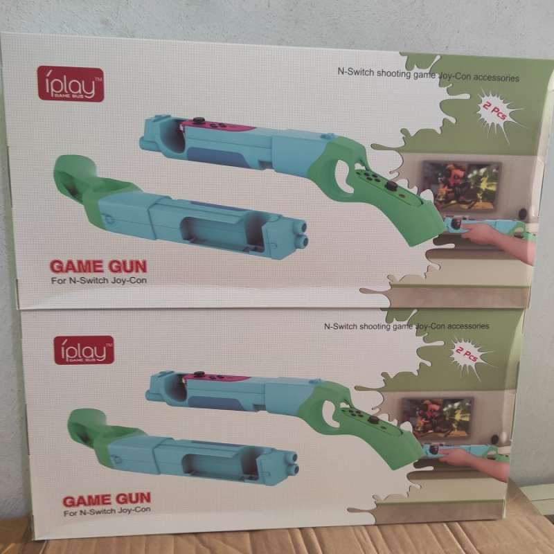 Promo Nintendo Switch Pistol / Iplay Game Gun Splatoon For N-Switch Joy ...