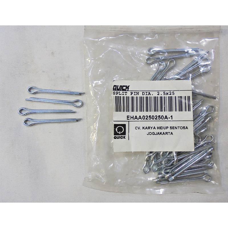 Jual Quick Traktor Split Pin [Dia. 2.5 x 25] di Seller Toko Quick ...