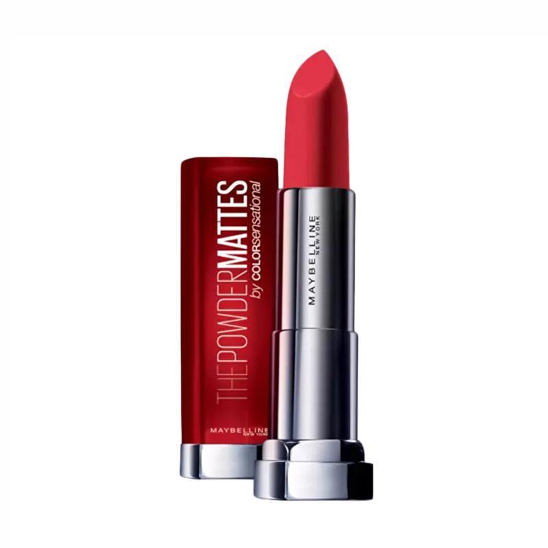 Jual Maybelline Color Sensational Powder Matte Lipstick - Red Dy Red Di ...