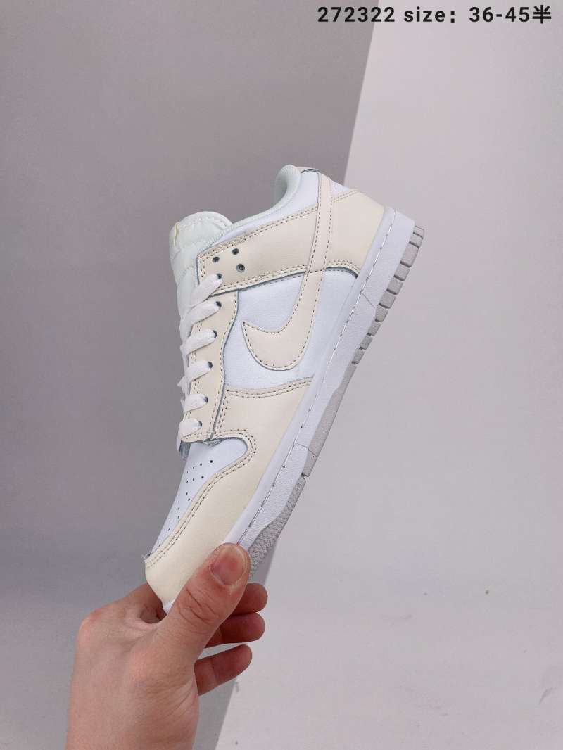 Jual The original Nike Dunk Low cream white dd1873-101 shoe development ...