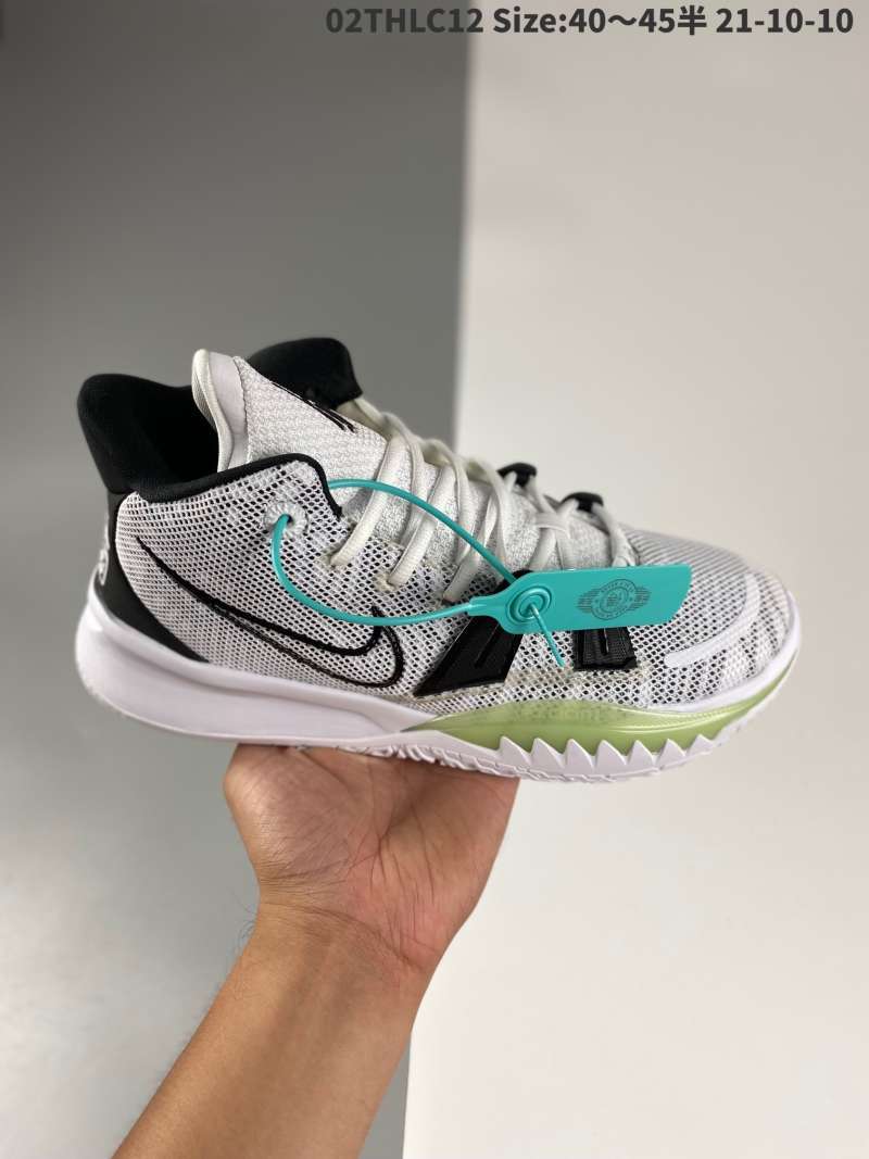 Jual NIKE kyrie7 BK black black black and white theme is constructed ...