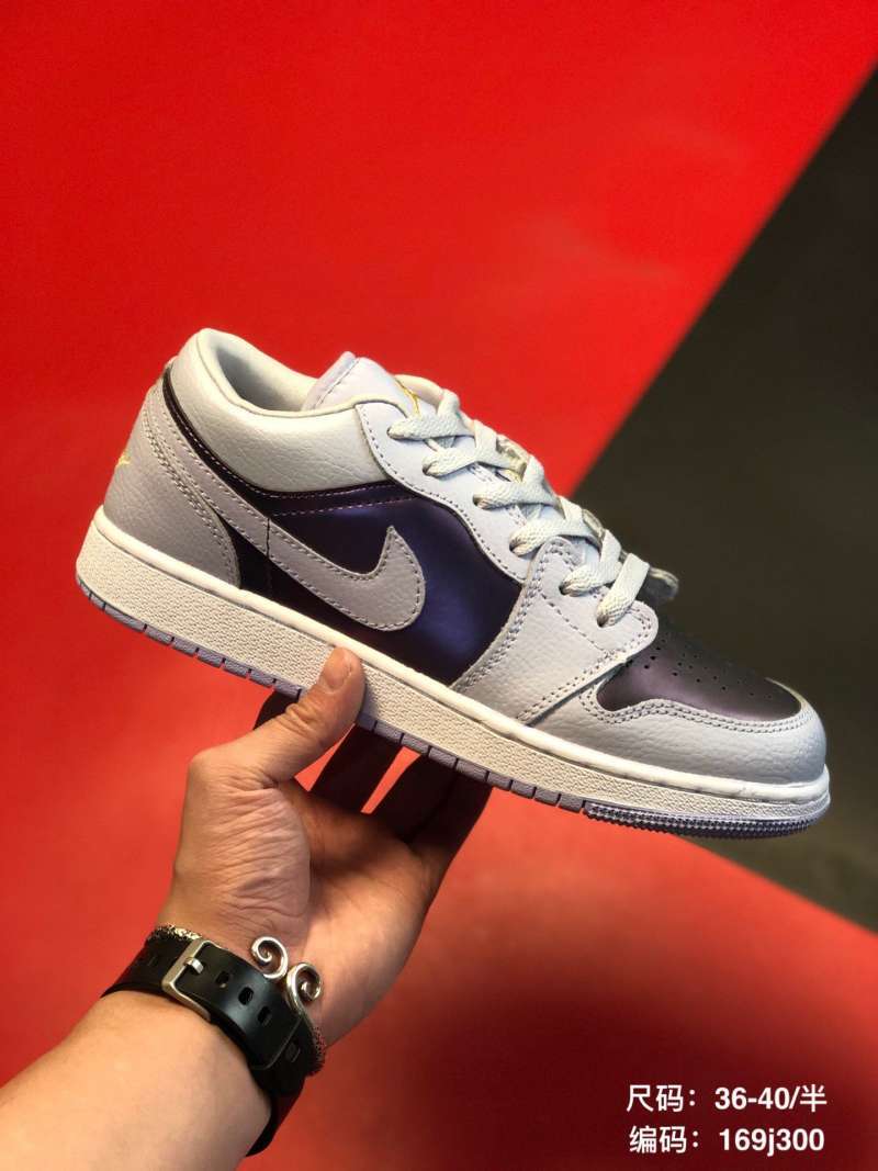 Jual Nike Air Jordan 1 low full contrast leather panel low top aj1 ...