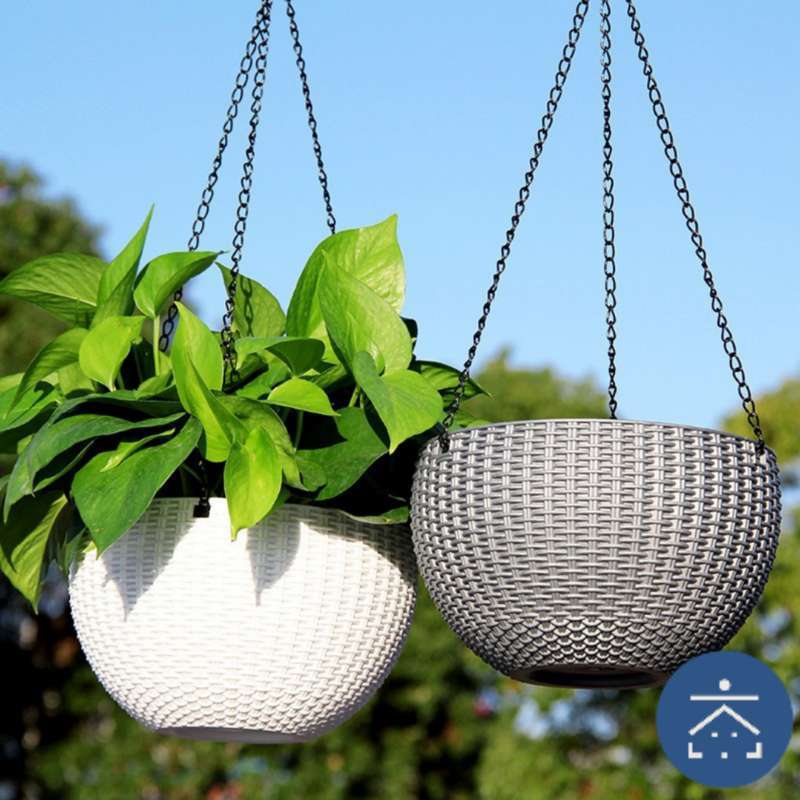 Jual Pot Gantung Murah Daun Rambat Bunga Plastik Artificial Hias ...