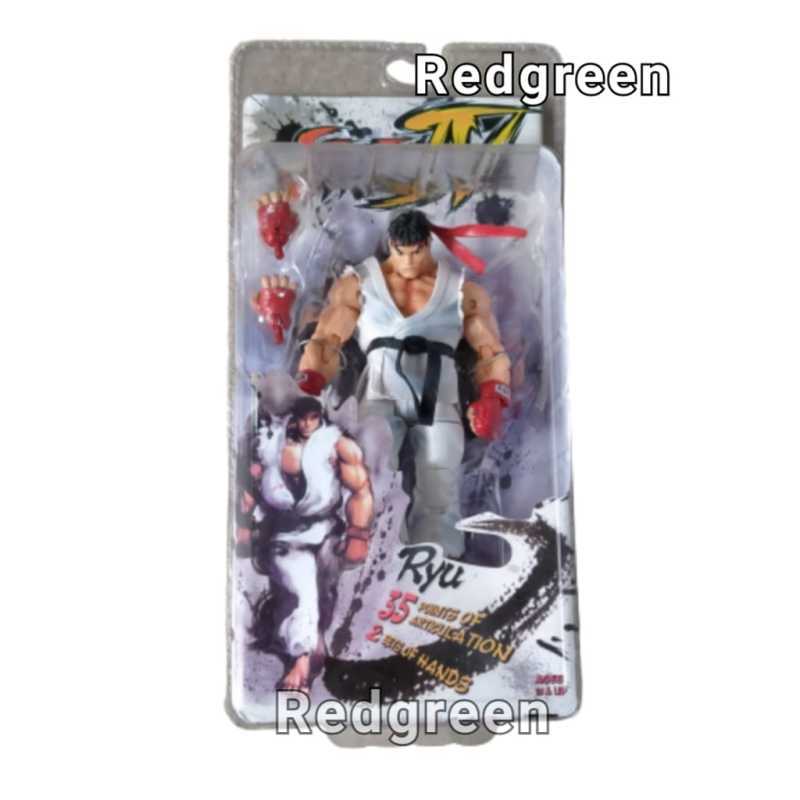 Jual Neca Ryu Street Fighter Iv Mainan Anak Action Figure Ken - Ryu Ryu ...