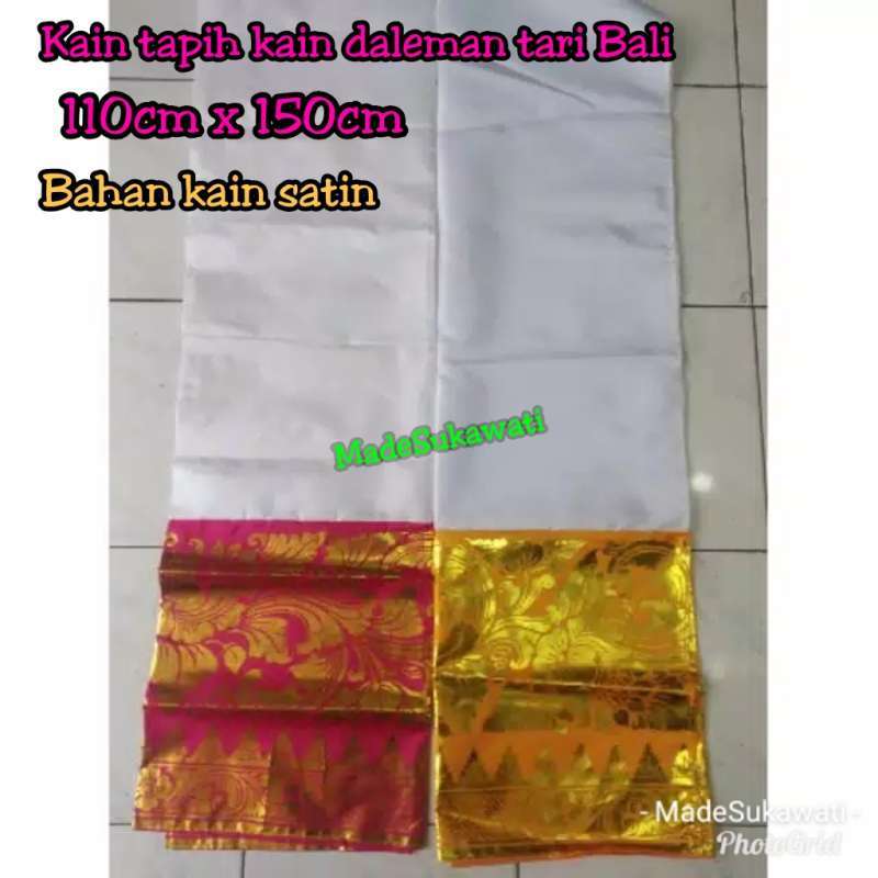 Promo Kain Tapih Lembaran Untuk Daleman Tari Adat Bali - Kain Metris ...