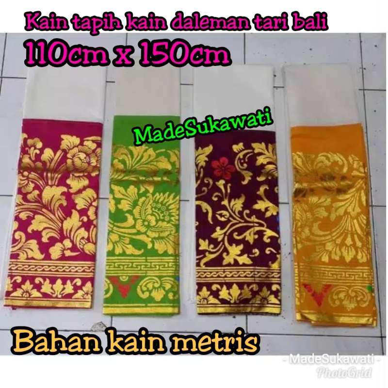 Promo Kain Tapih Lembaran Untuk Daleman Tari Adat Bali - Kain Metris ...