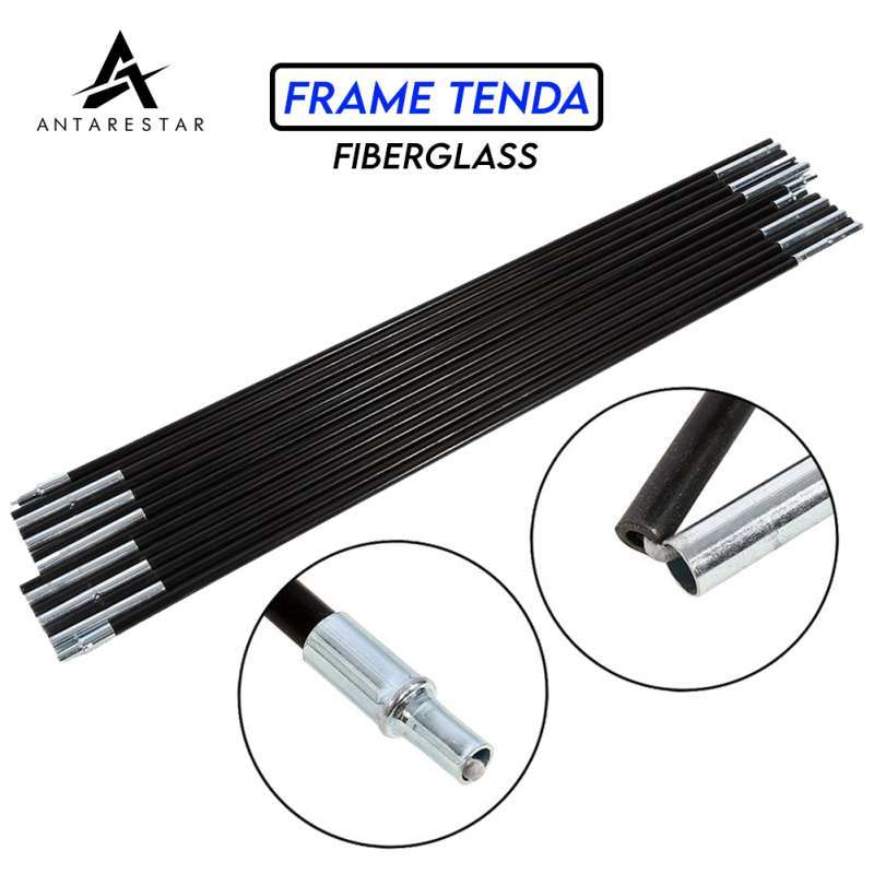 Jual Frame Tenda Fiber 8.5mm x 52cm/ Frame Untuk Bingkai Tenda Camping ...