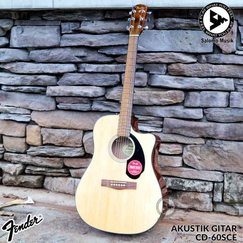 Jual Gitar Akustik Elektrik Fender CD60SCE Varian Warna di Seller Salomo Musik - Sunter Jaya-2 ...
