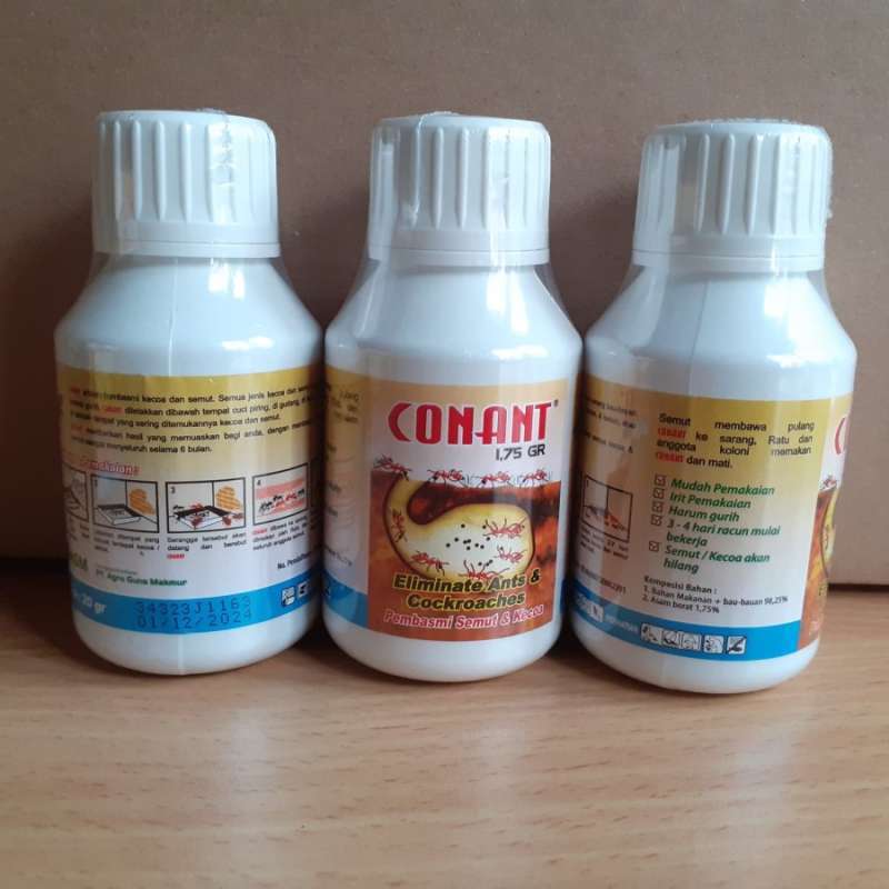 Jual Obat Semut Dan Kecoa Conant 1,75 Gr @20 Gram Sangat Ampuh Di ...
