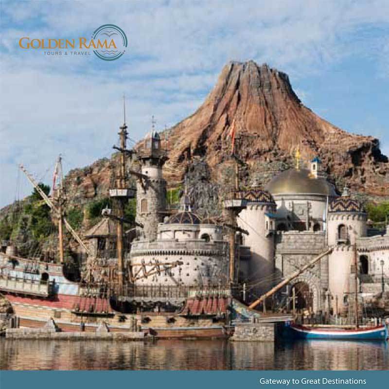 Jual Golden Rama Tour Favorite Japan + Tokyo Disneysea & Universal ...