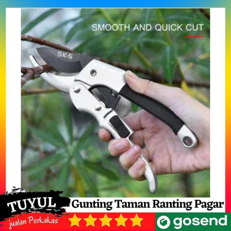 Jual Kkmoon Gunting Taman Pagar Ranting Tumbuhan Bunga Garden Pruning ...