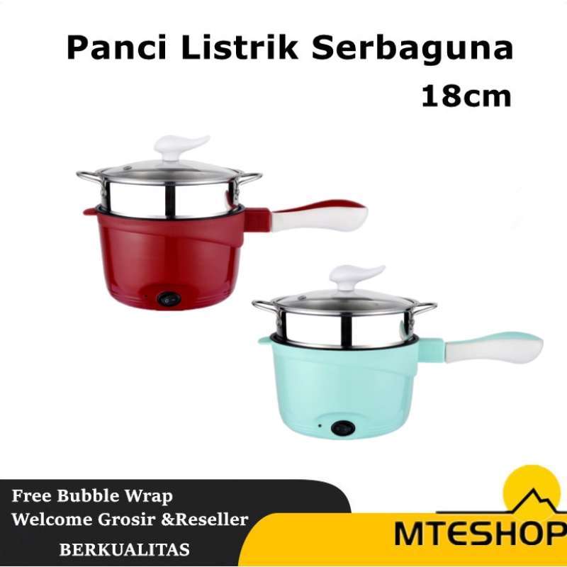 Jual ultifungsi electric fry pan / Panci Listrik lapisan keramik 18CM ...
