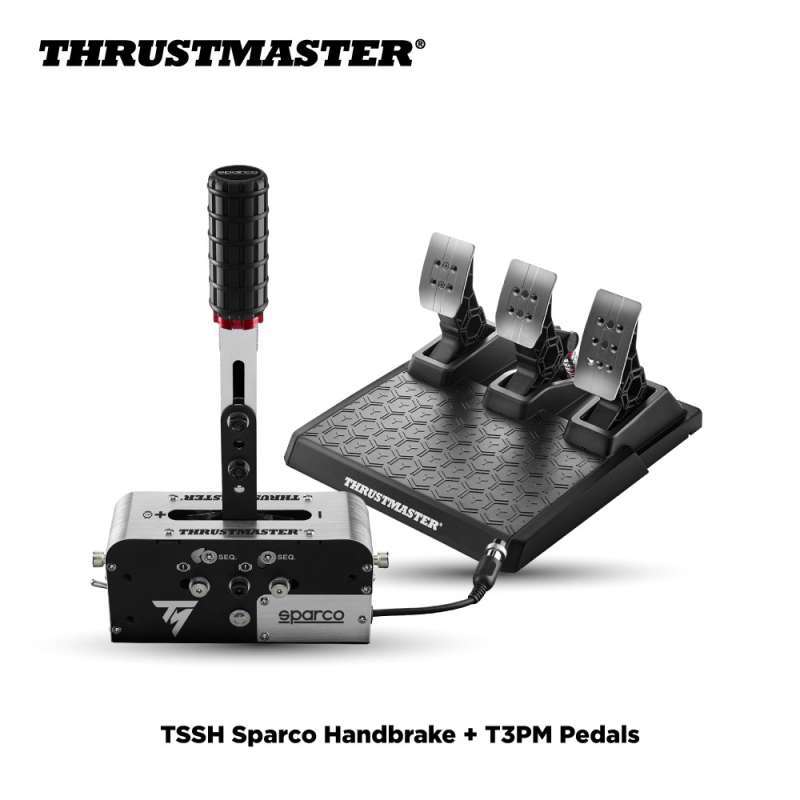 Jual Thrustmaster TSSH Sequential Shifter & Handbrake Sparco + T3PM ...