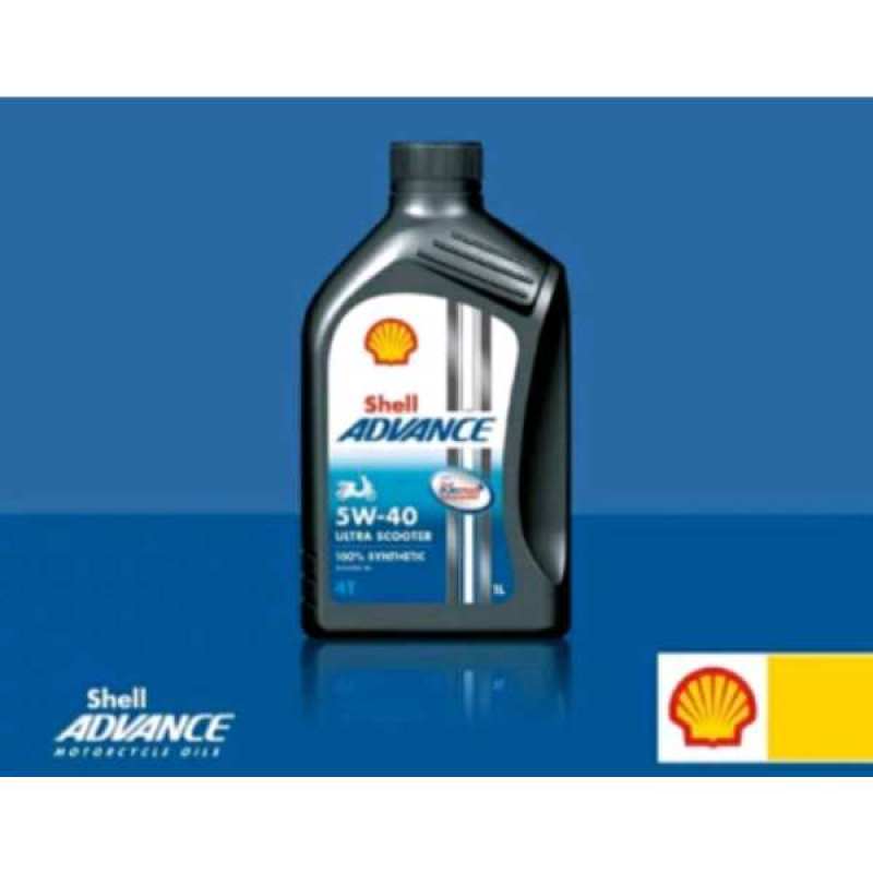 Jual Oli Shell Advance Ultra Scooter Matic 5w40 1l 100% Full Synthetic ...