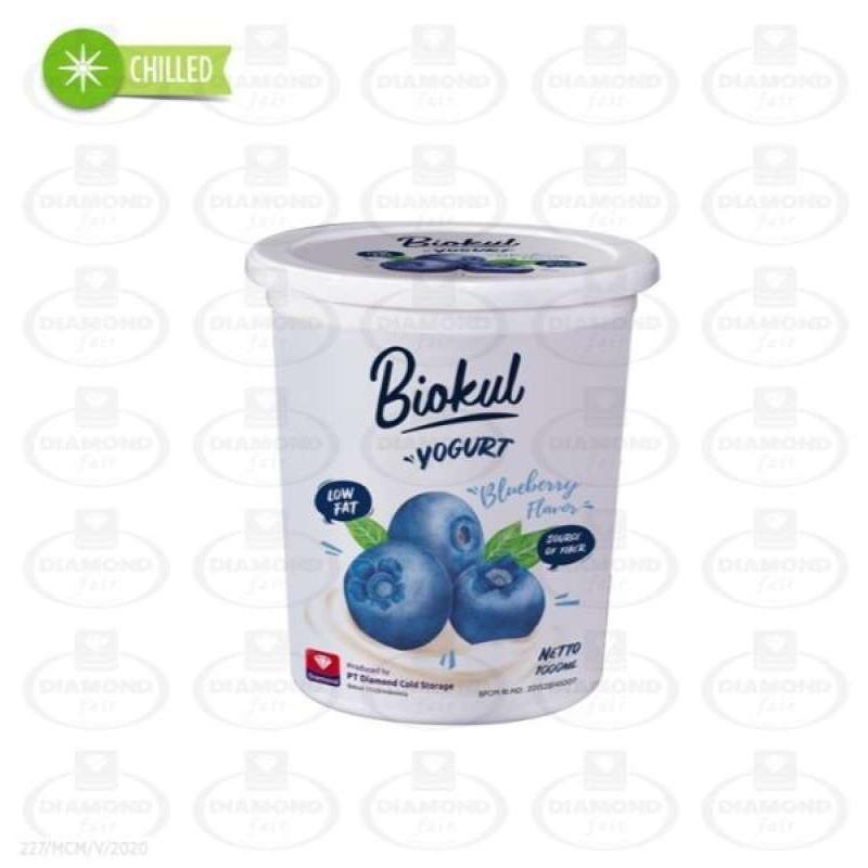 Jual BIOKUL YOGURT STIRRED BLUEBERRY CUP [1000 ML] di Seller Farmers ...