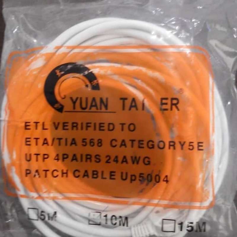 Jual Kabel Lan Atau Utp Kabel Internet 15 Meter Di Seller Kawi Abadi ...