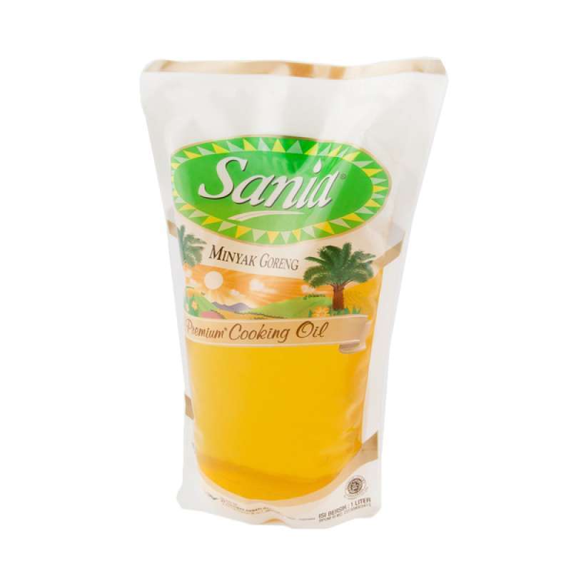 Jual SANIA Minyak Goreng Sawit 1 Liter - Palm Cooking Oil 1L Refill bag ...